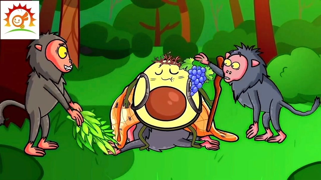 蔬菜来到野生动物园 卡通动画