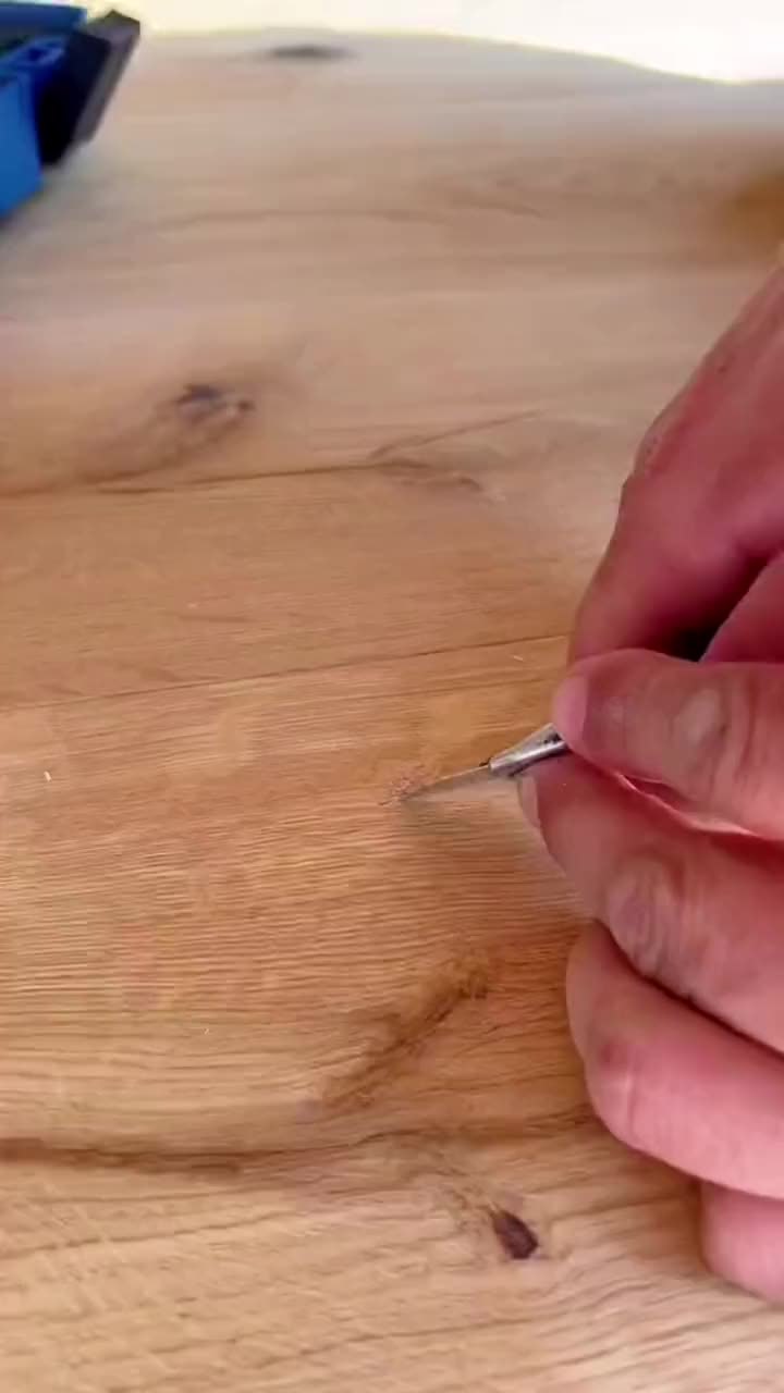 地板破损修复小技能分享