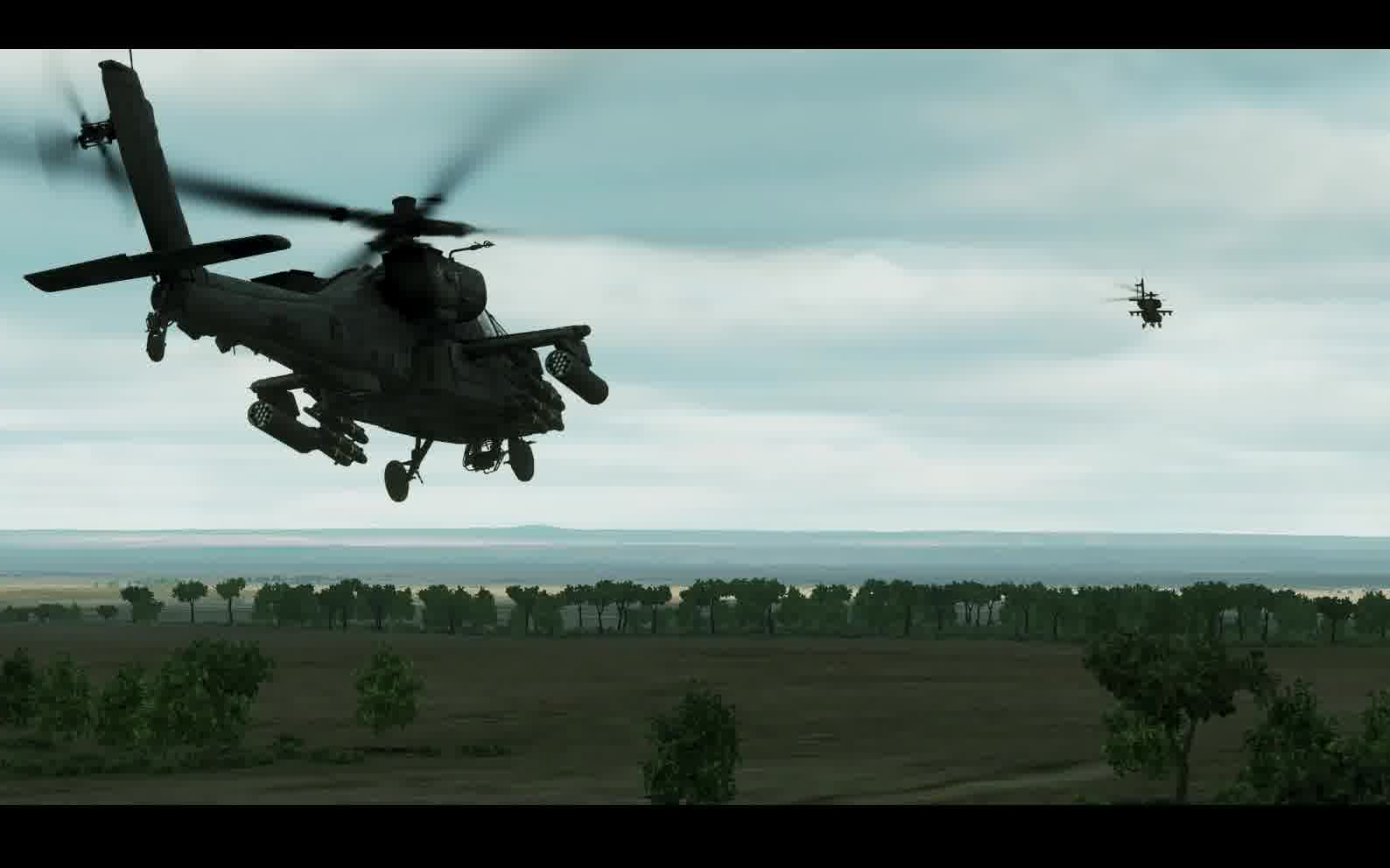 【DCS】武直镜头音乐色调试验 30s