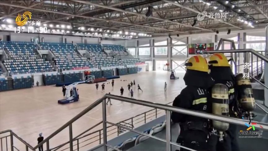 日照:东港区举办第25届省运会篮球比赛模拟演练,现场太燃了