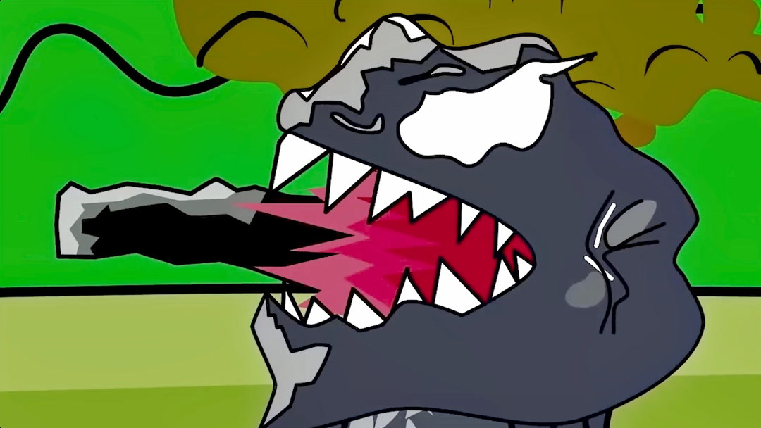 外国经典动画:毒液现在连机器也能附身?