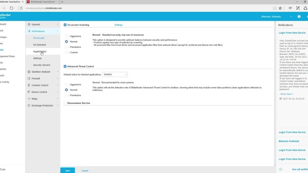 Bitdefender HyperDetect拦截无文件攻击
