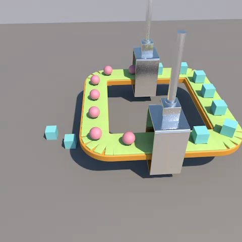 小工厂动画 c4d