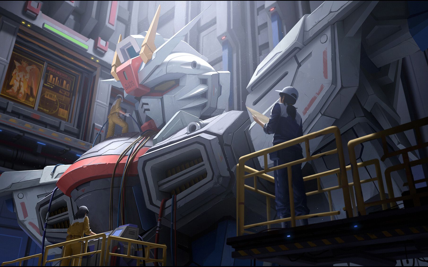 【3D建模】超详细的“高达”建模讲解,属于男孩子的浪漫!