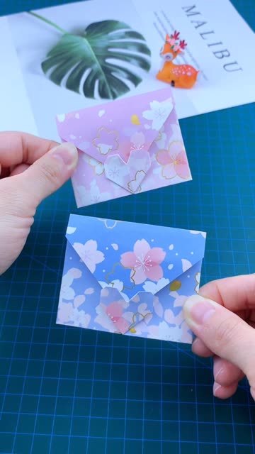 简单又好看的爱心信封,快把想说的话写在里面告诉ta