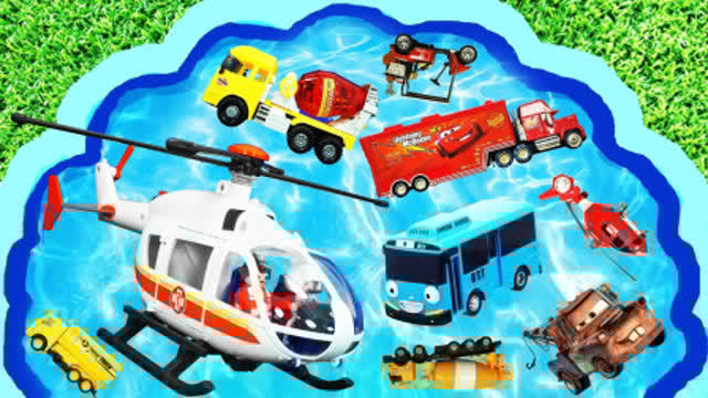 玩具总动员,直升飞机、大卡车、警车,你最喜欢哪一个?