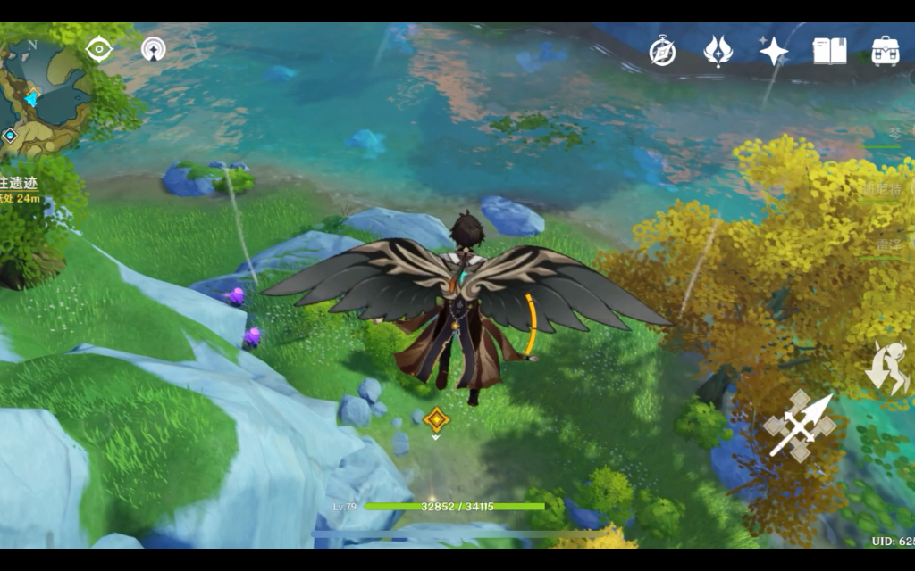 【原神】旅人篇 第一章第四幕2/2,荧见到了空,整个旅人篇明显是在给...