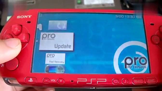 PSP3000一键破解流程