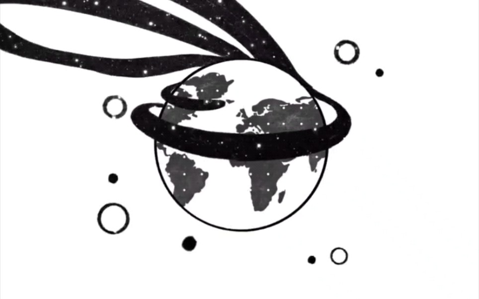 Procreate第一次尝试黑白逐帧动画|大二作业|保护生态环境主题✨