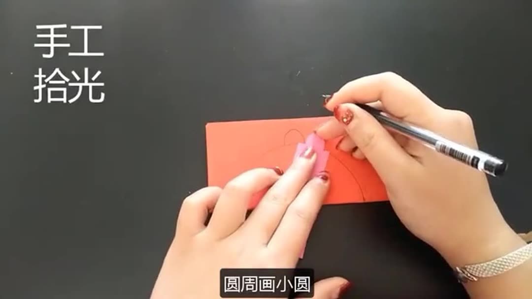 创意手工折纸,漂亮的3D立体花瓣贺卡,三八节送妈妈和老师的礼物