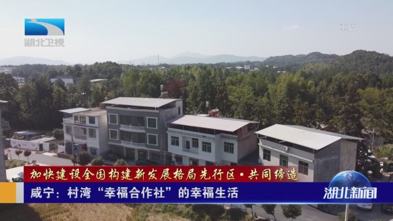 [湖北新闻]加快建设全国构建新发展格局先行区·共同缔造 咸宁:村湾“...