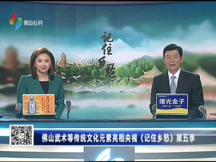 佛山武术等传统文化元素亮相央视《记住乡愁》第五季