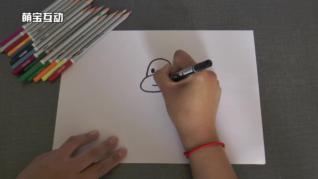 简笔画小狗好可爱呀,喜欢就别错过