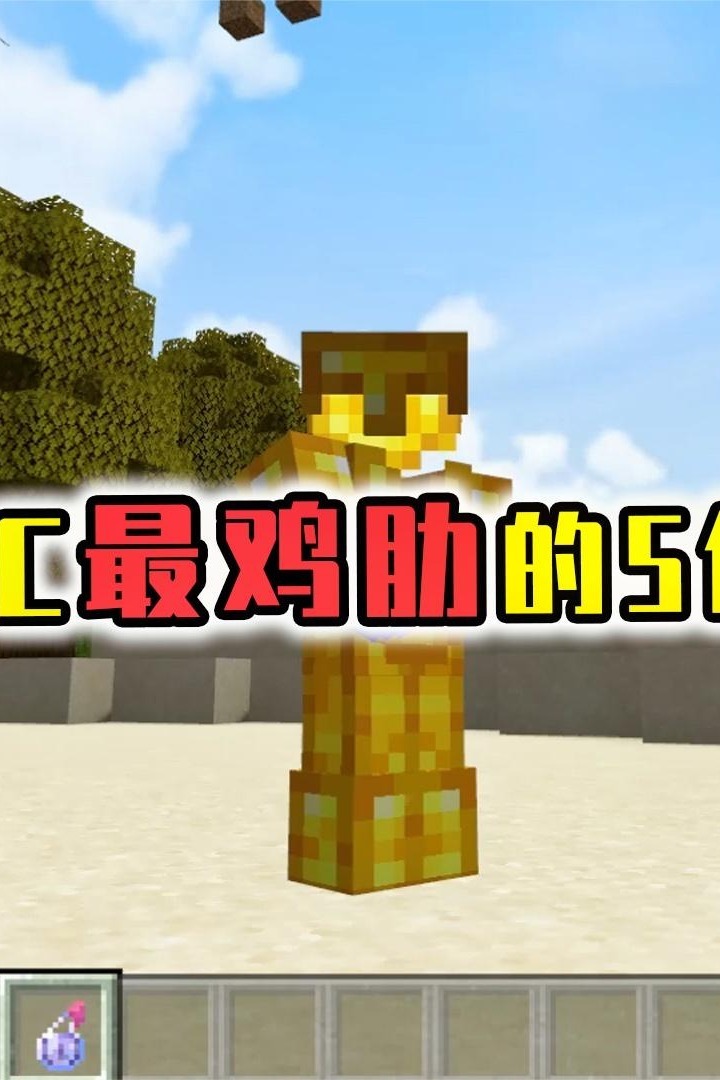 我的世界:MC道具有哪些超鸡肋,?隐身药水一点也不隐形!
