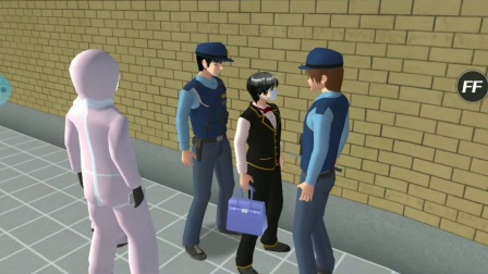 樱花校园模拟器:抓到幕后黑手,他说出了病毒的来源是腐烂的水果