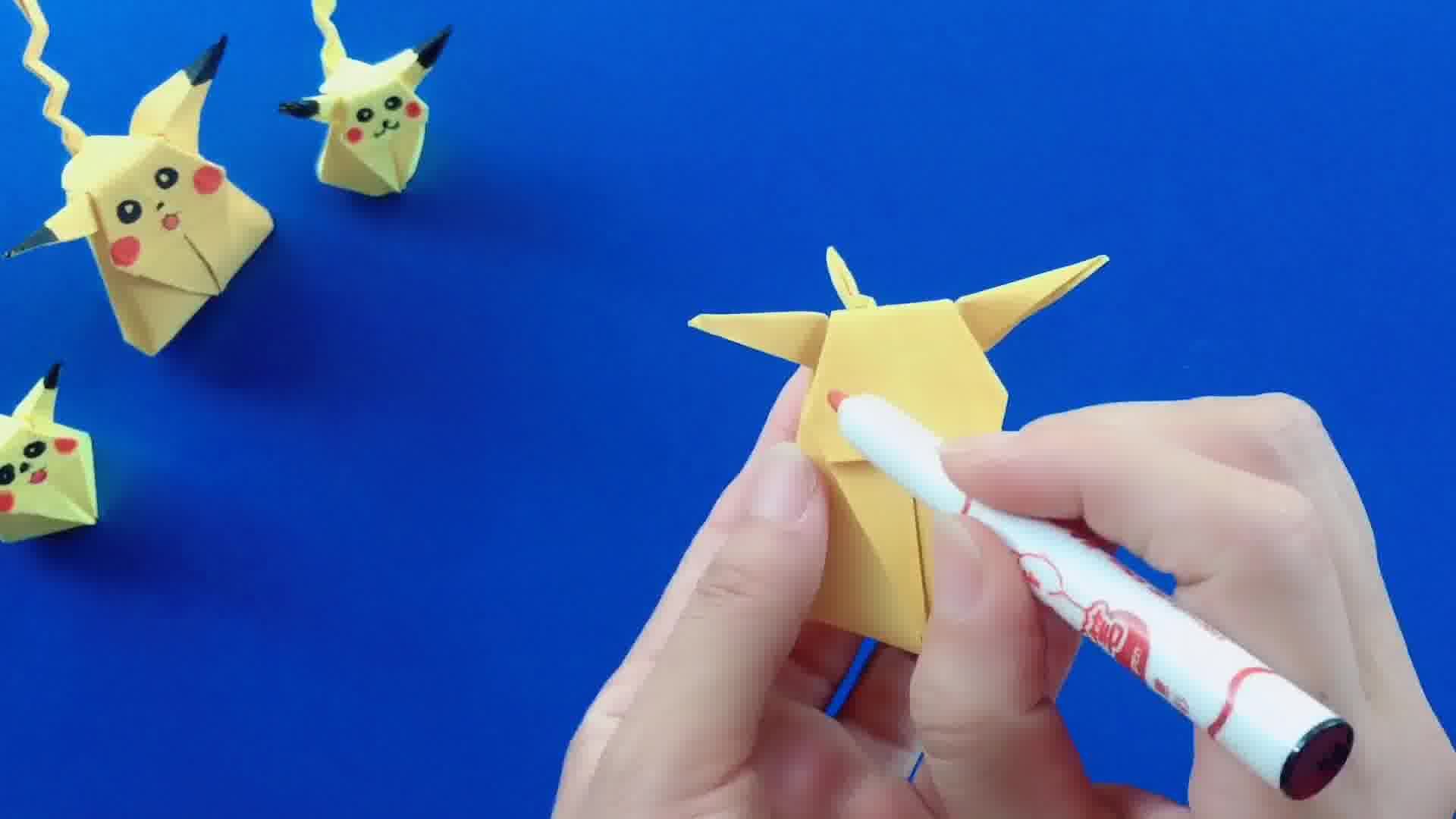这个皮卡丘生动可爱,小朋友都非常很喜欢!