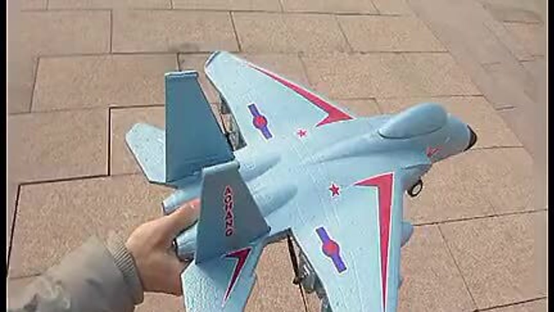 梦航玩具模型F15战斗机滑翔机视频教程_标清