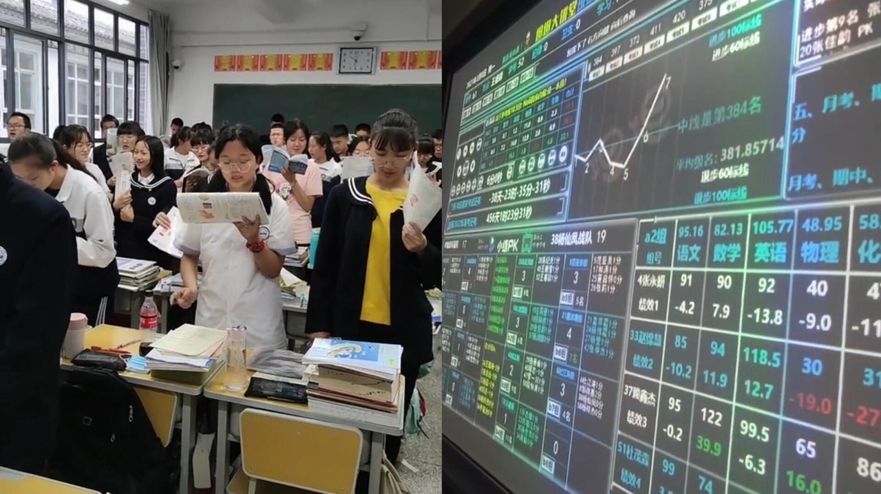 物理老师历时7年自制班级管理软件,网友:像极了股票走势图