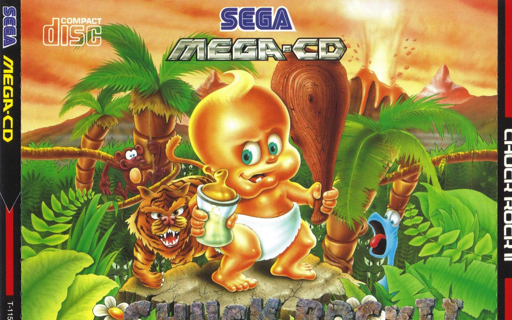 拿棒社会娃救会造车的爸爸? MD MEGA CD CHUCK ROCK II-SON OF ...