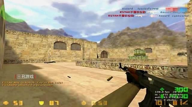 反恐精英CS1.6:大佬AK-47点射可以啊,解说员忍不住称赞