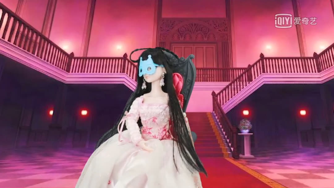 绒绒兔玩具:叶罗丽故事 公主进入银色城堡