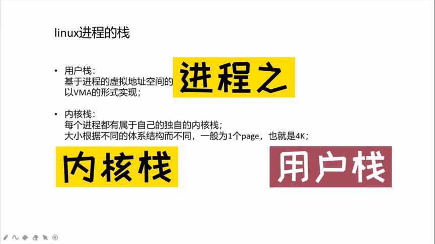 linux内核开发第29讲:进程的用户栈和内核栈