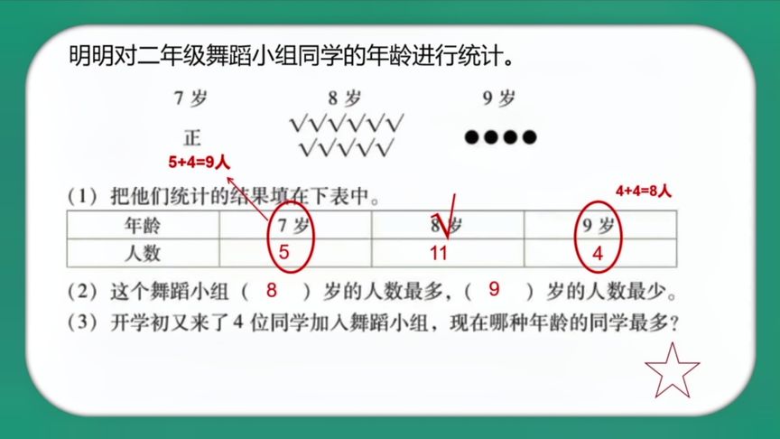 二年级数学下册-数据收集与整理(二)3#学浪计划