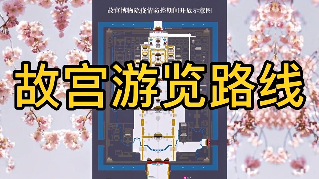 故宫游览路线,不走冤枉路!