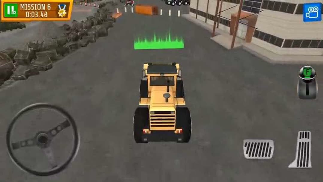 国外3D挖土机游戏:真实模拟驾驶挖掘机,开到建筑工地的指定地