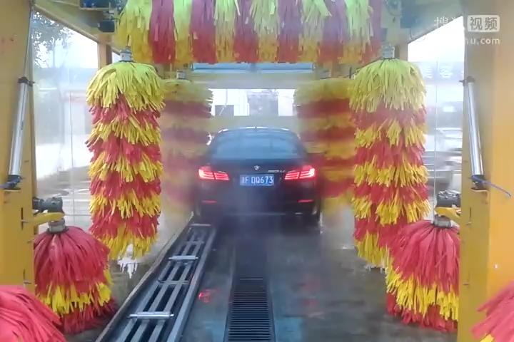 全自动洗车机佰锐洗车机原理