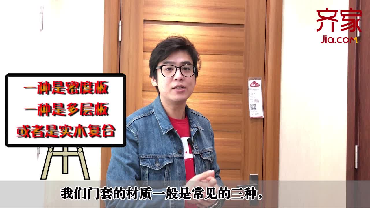 木门的组成,包含这三部分才是完整木门