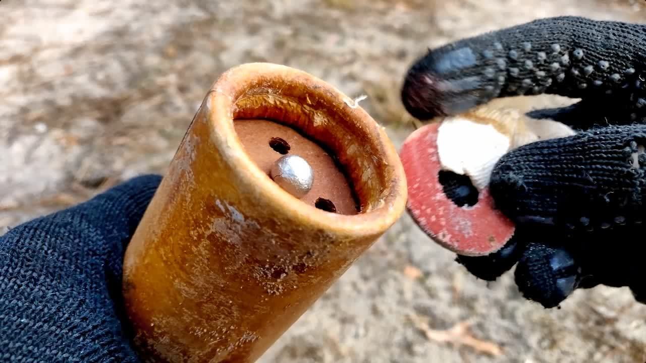 爆竹实验:爆炸的烟雾,爆竹测试!