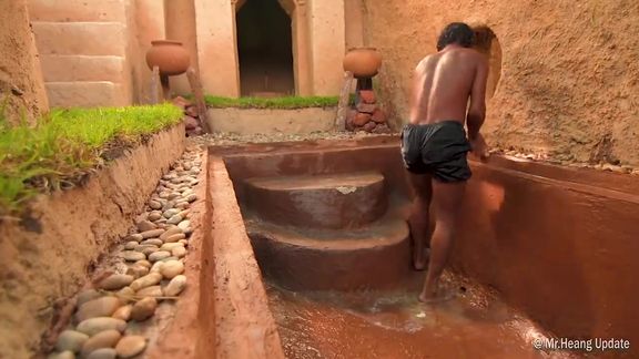 生存小哥72天打造地下神秘空间,现实版的我的世界!