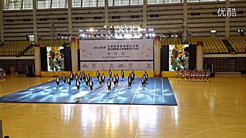 2015年全国啦啦操总决赛小学甲组街舞课间啦啦操示范动作第一名
