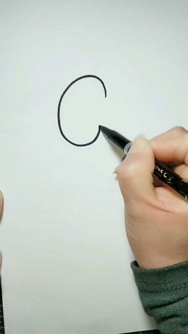 数字66简笔画可爱狗狗,3秒学会,简单易学!