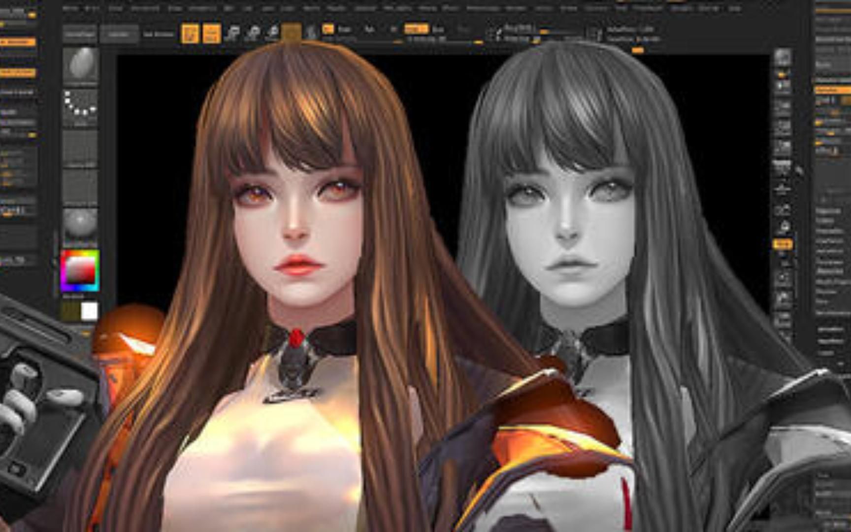 什么,zbrush建模现在学起来原来是有这种小技巧?