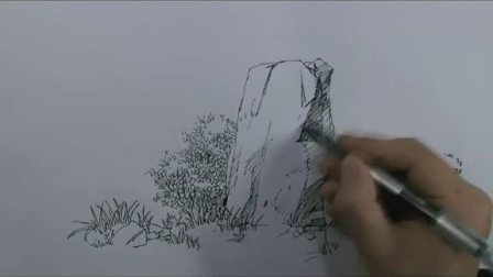 不同线条在景观表现中的应用3