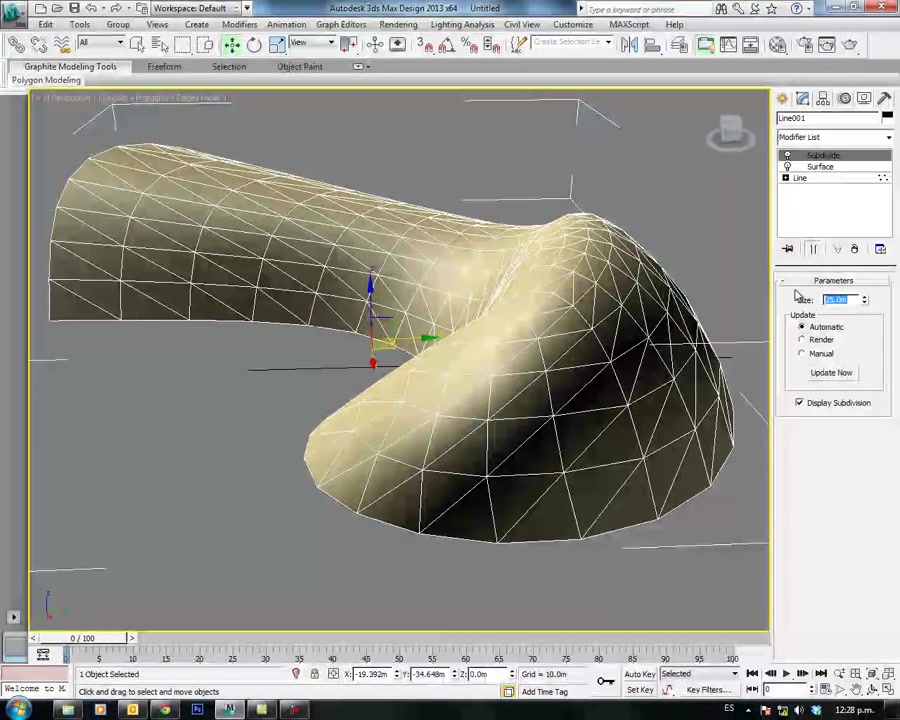 3dmax 异形模形制作