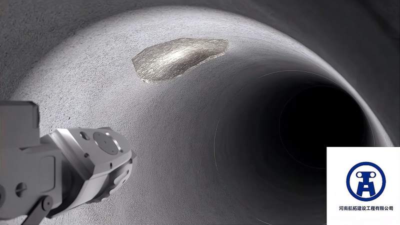 非开挖局部树脂玻璃纤维固化修复波纹管水泥管排水管道