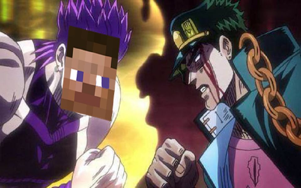 当jojo与我的世界碰撞在了一起