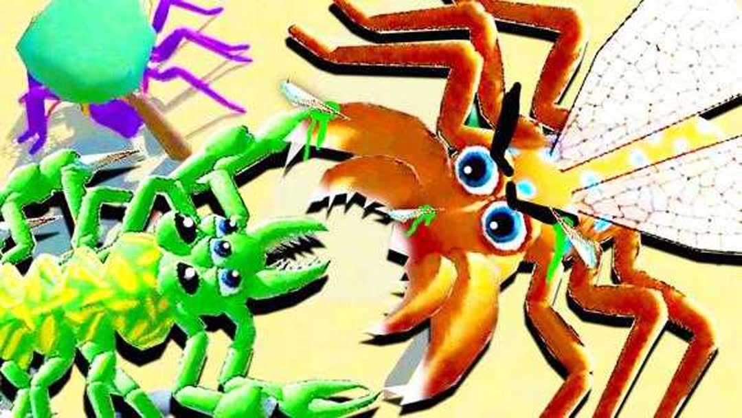 进化模拟器nbsp;这些食肉巨虫怎么长出了翅膀,还发射毒针nbsp;小熙解说