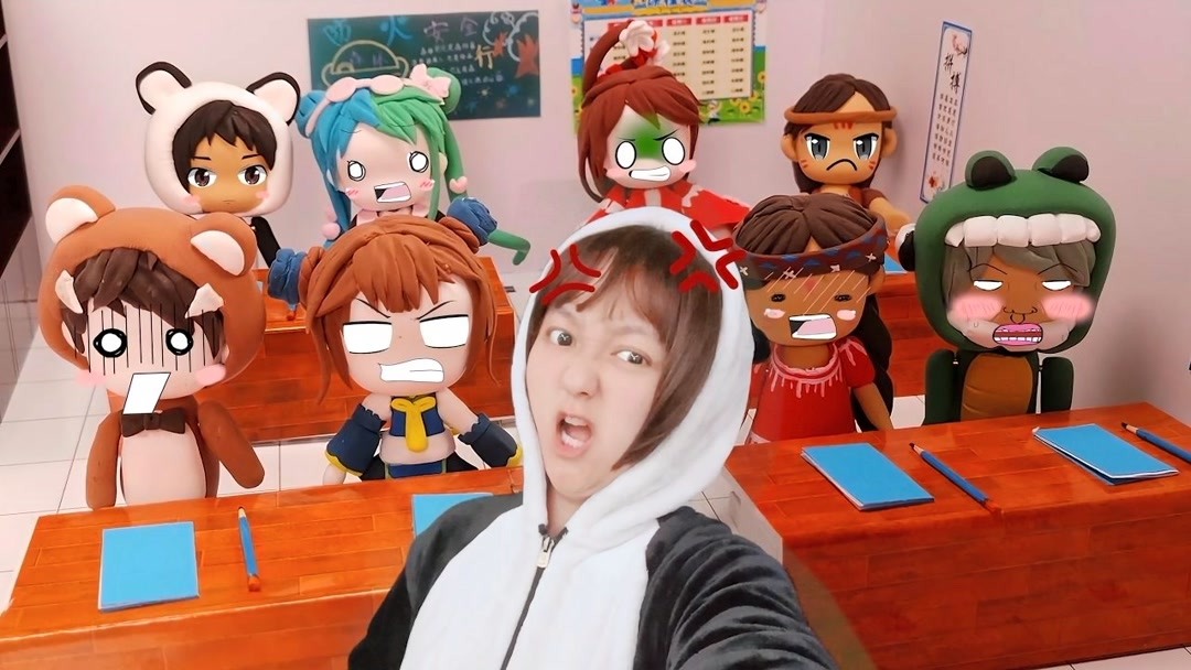 迷你世界粘土剧场:开班会了,为啥老师同学们的表情都一言难尽呢