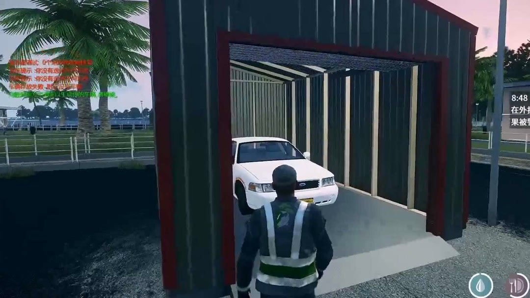 武装突袭3 找到一辆有点小破旧的车子