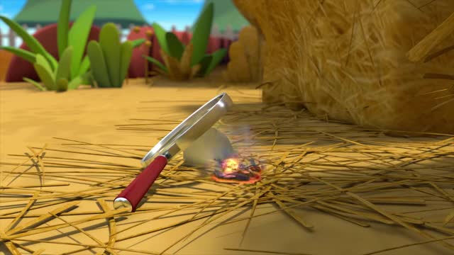 一个小小的放大镜威力原来这么大