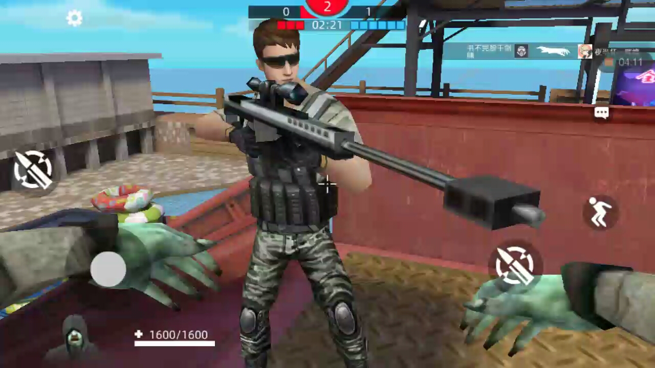 全民枪神边境王者占点模式用了把破枪,队友们侥幸胜利