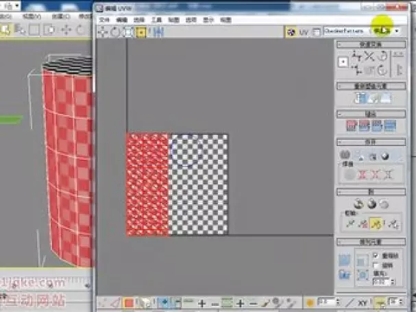 【3D动画教程】05-04-08:UVW展开(五)投影