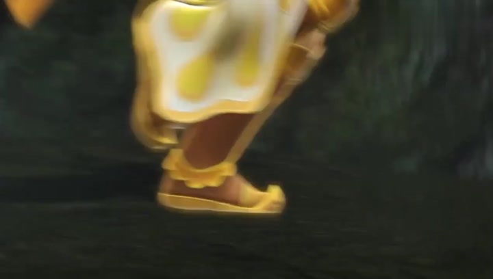 英女侠来到熔岩洞听到羽灵神的声音,不料小麒麟是在救羽灵神