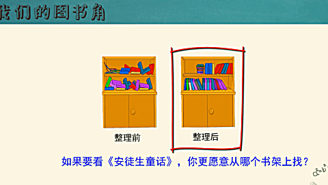 小学数学一年级下: 分类与整理
