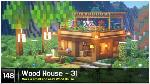 我的世界:制作小巧的木屋