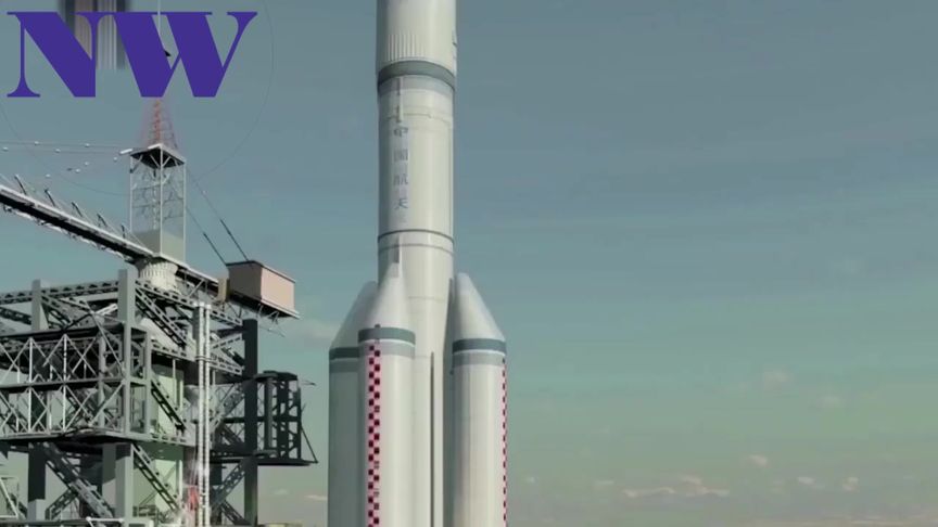 中国公布1:1“天问”火星探测器和着陆器模型以及模拟火星着陆